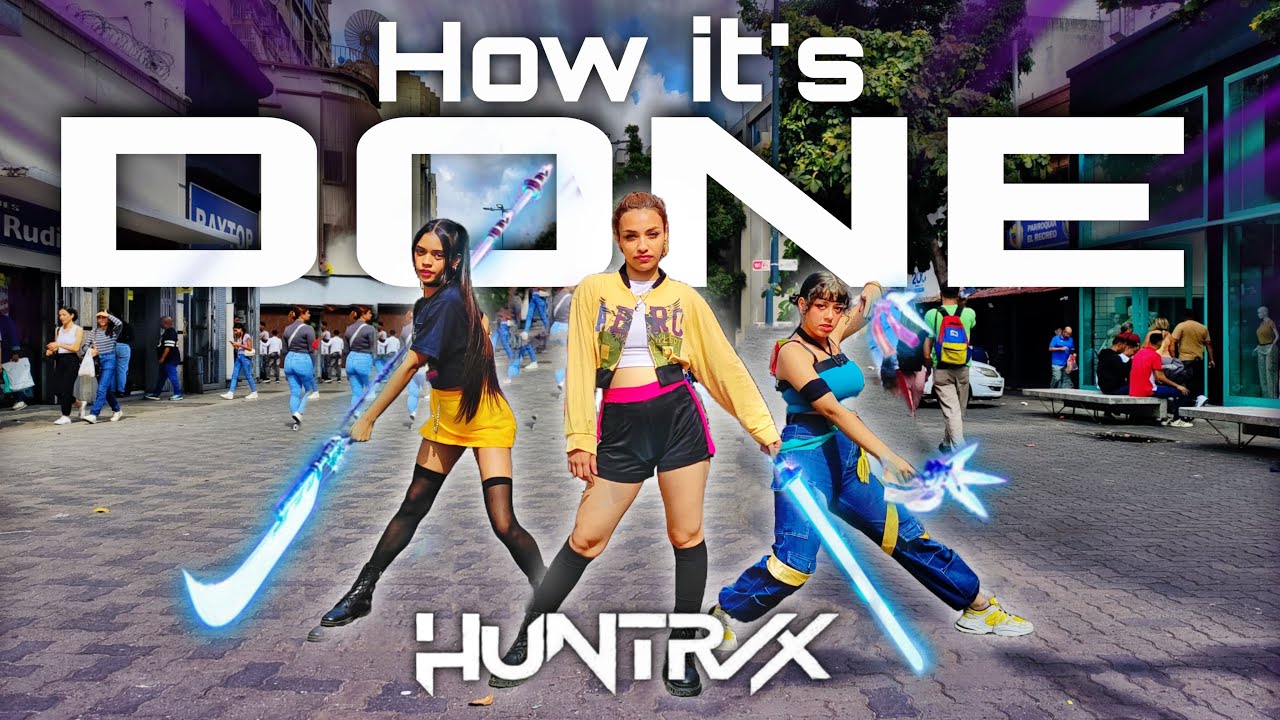 [K-POP IN PUBLIC | ONE TAKE] [4K] HUNTRIX - HOW IT’S DONE | Dance by ...