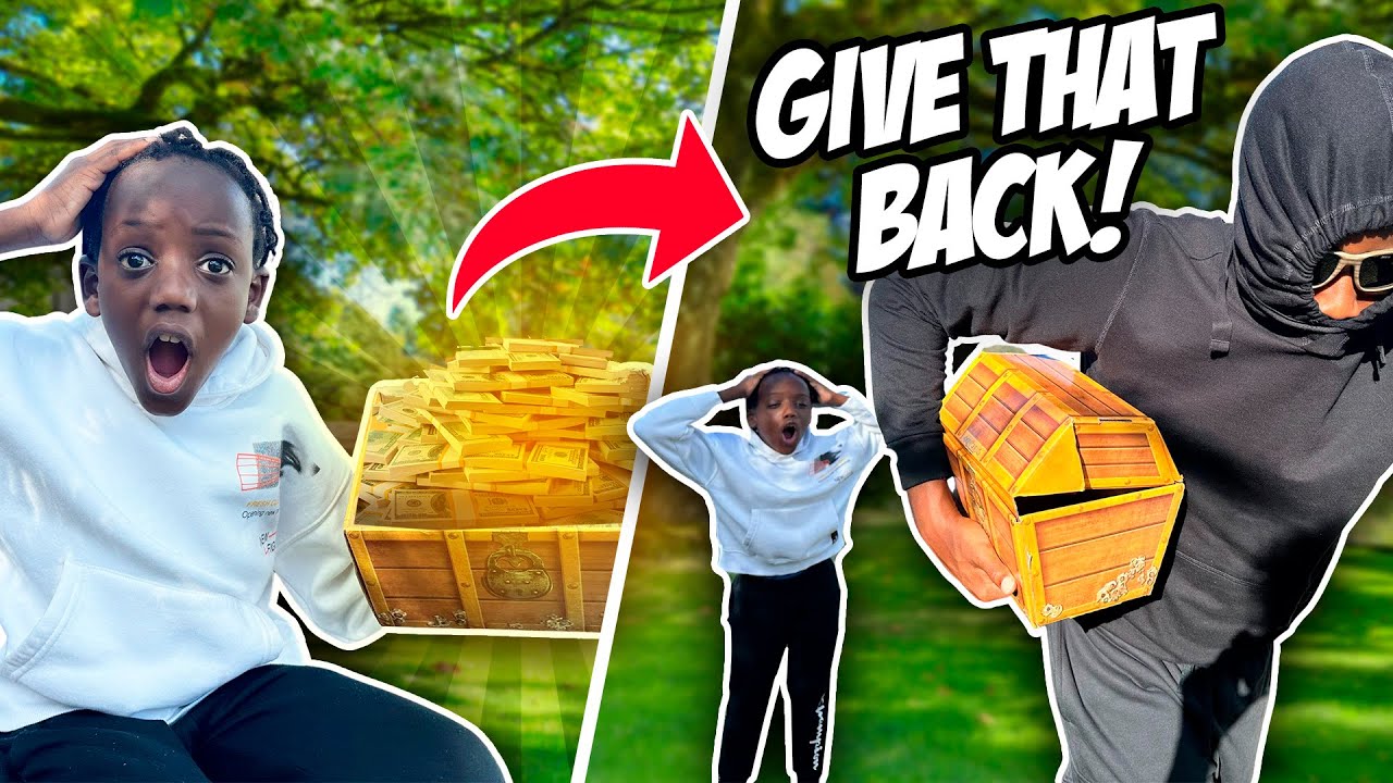 Boy FINDS TREASURE, It Later Gets TAKEN Away! - YouTube