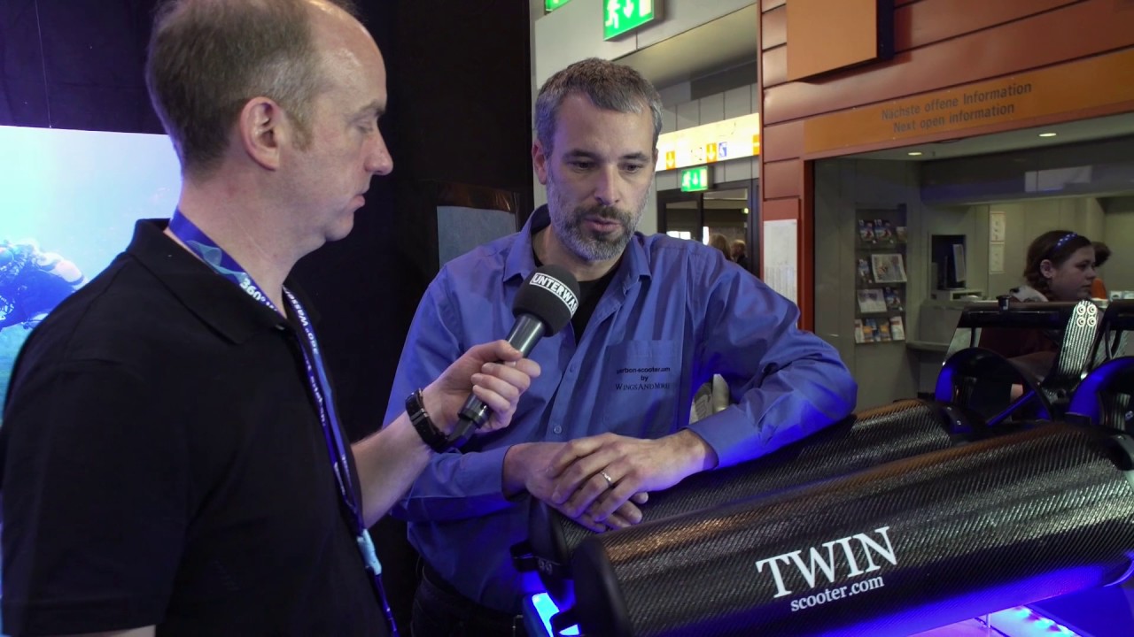 Carbon Scooter Boot Trailer - YouTube