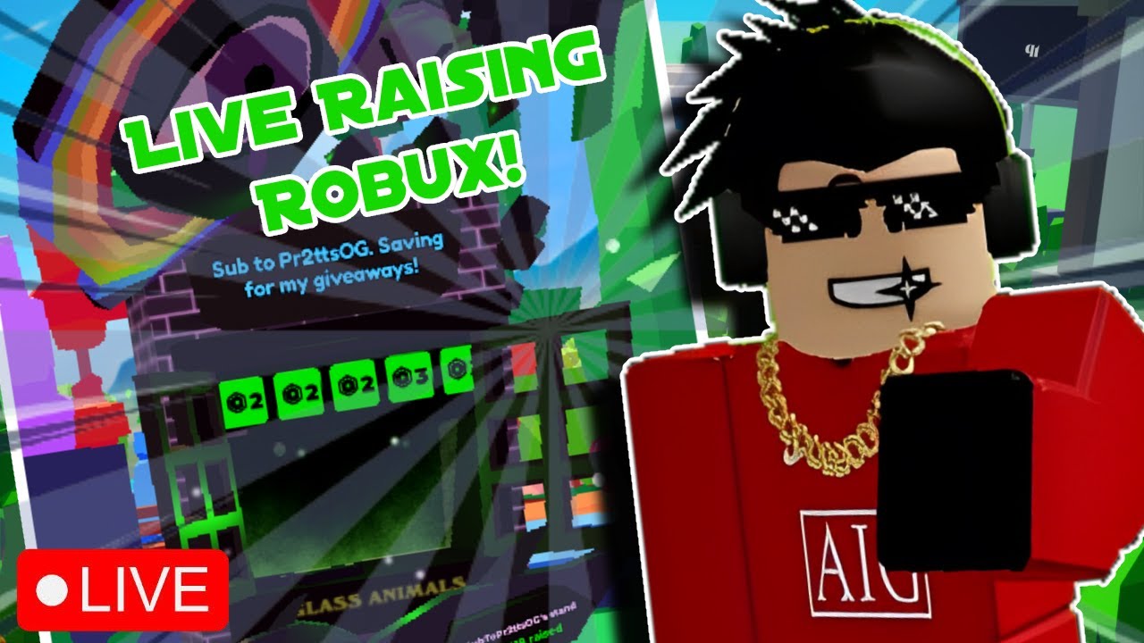🔴Live🔴 Raising Robux For GIVEAWAYS in Pls Donate! - YouTube