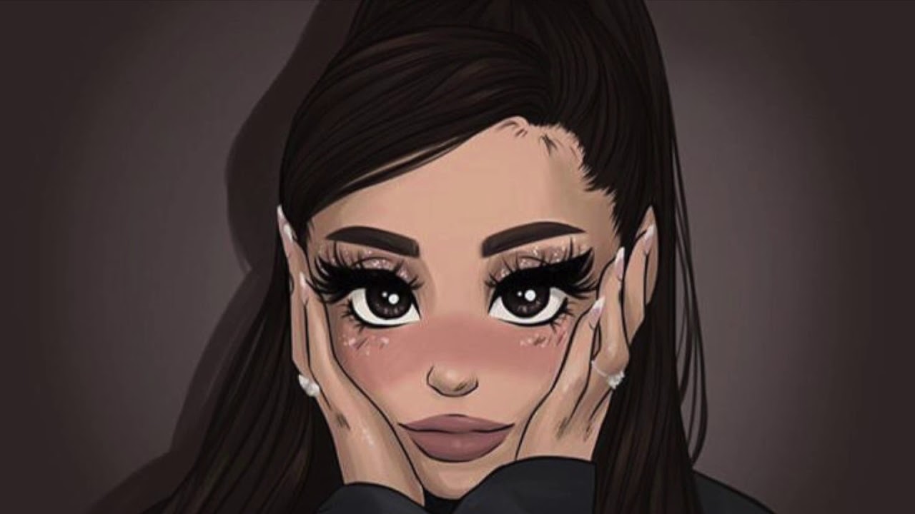 Ariana Grande Cartoon Version