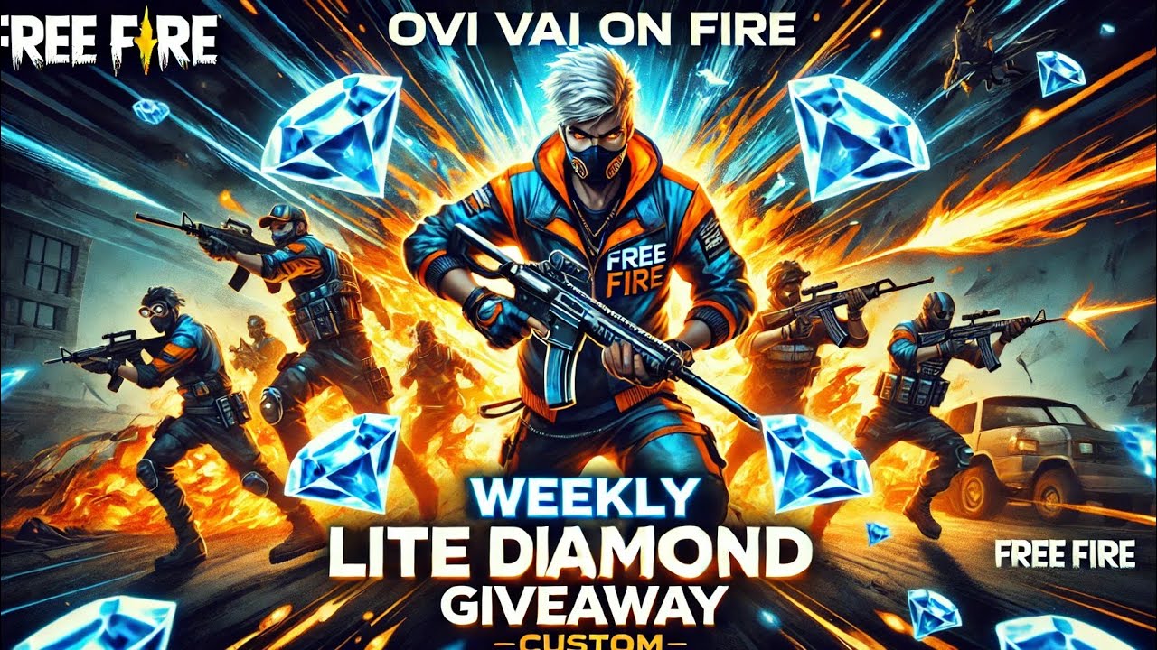 💎 Free Fire Custom Giveaway 💎 | Win Weekly Lite Diamonds!⚡#shortslive # ...