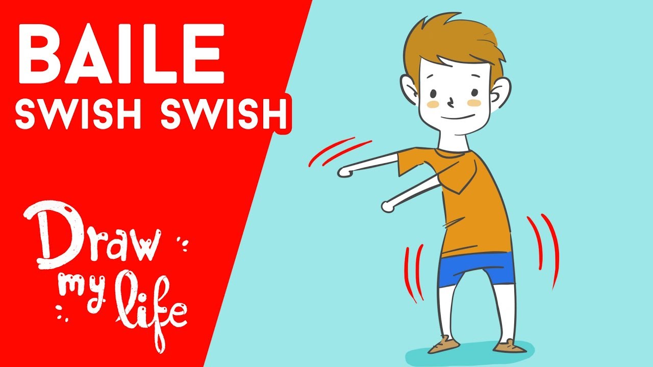 ASÍ se baila el SWISH SWISH | Tutorial | Draw My Life - YouTube
