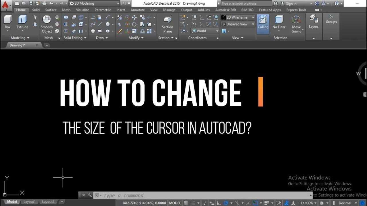 HOW TO CHANGE THE SIZE OF THE CURSOR IN AUTOCAD YouTube how-to-change-the-size-of-the-cursor-in-autocad-youtube