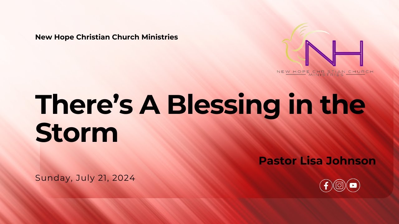 Sunday, July 13, 2024 "I Still Have Joy"--Pastor Lisa Johnson - YouTube