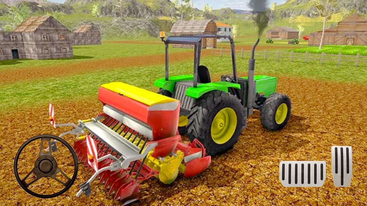 Harvest Tractor Farm Simulator Android Gameplay #1 – Android Gameplay ...