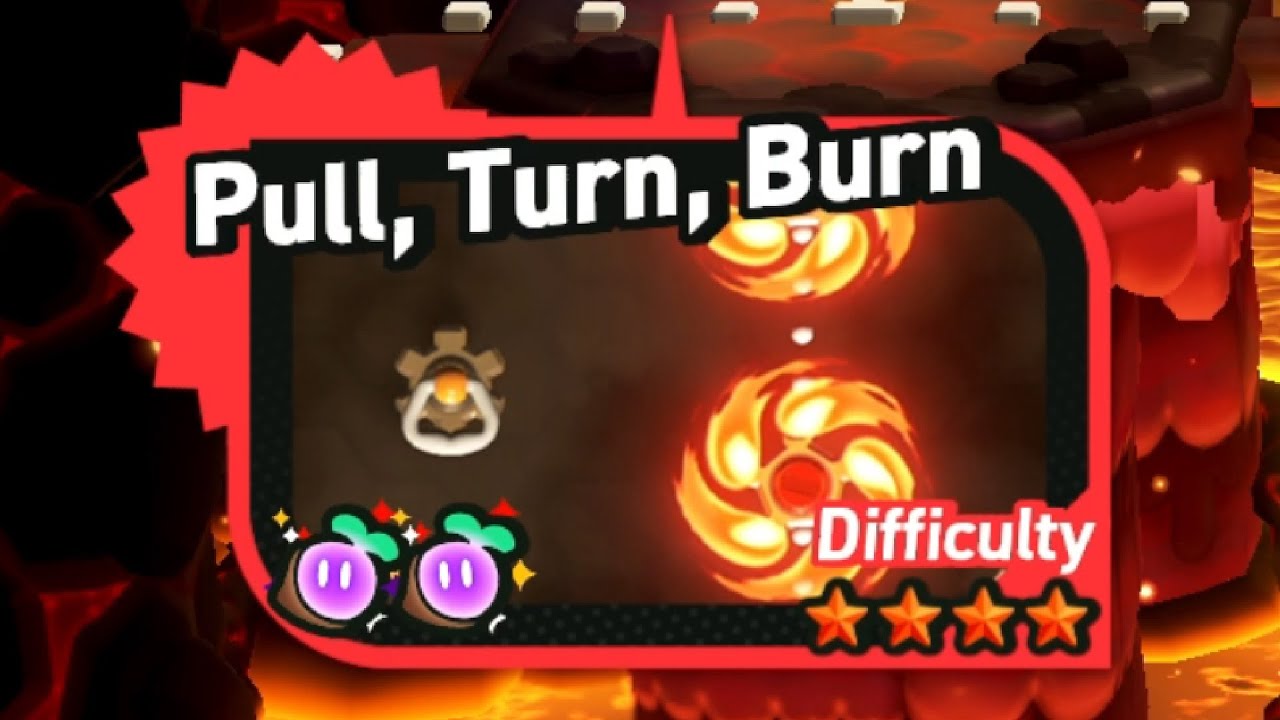 Pull, Turn, Burn 100% All Coins and Wonder Seeds Super Mario Bros ...