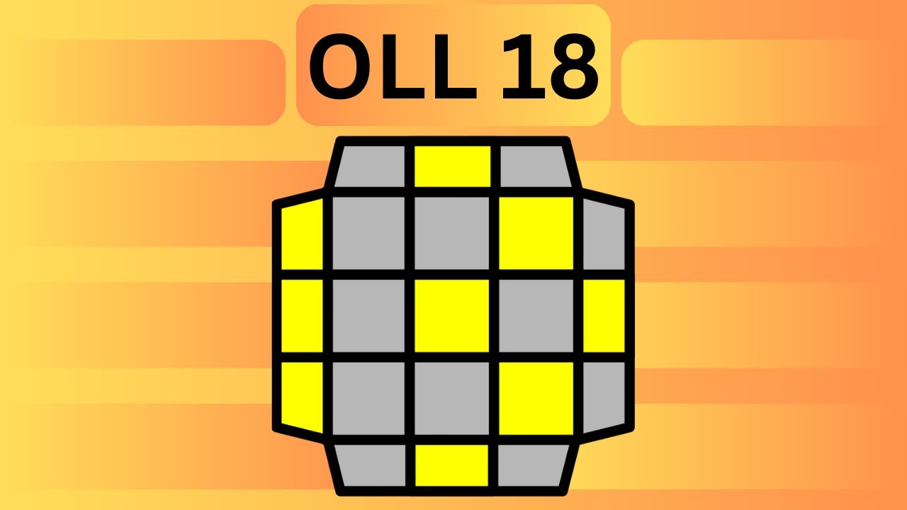 Master OLL 18 And Cut Off Your Times by More Than 15 Seconds! - YouTube