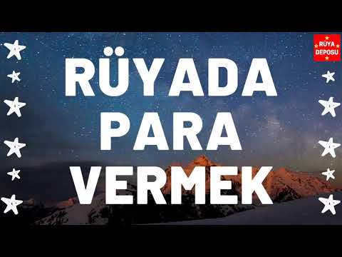 Rüyada Para Vermek - Rüya Tabiri - [Rüya Deposu]