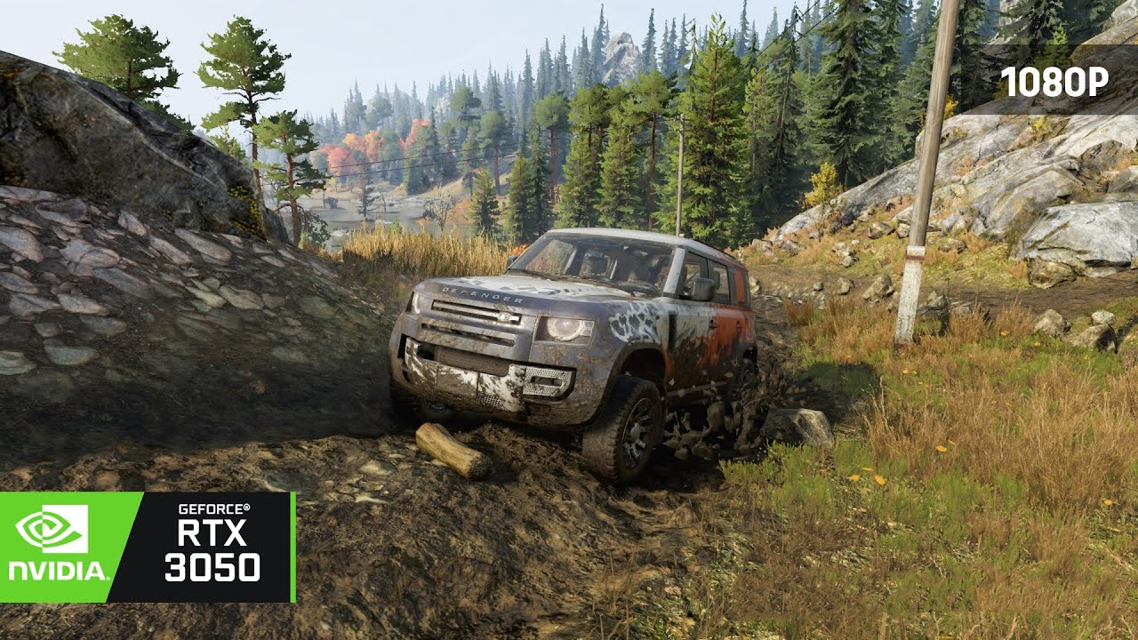 SnowRunner RTX 3050 Gameplay - YouTube