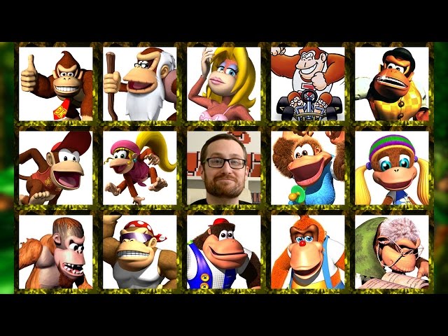 Donkey Kong Family Names