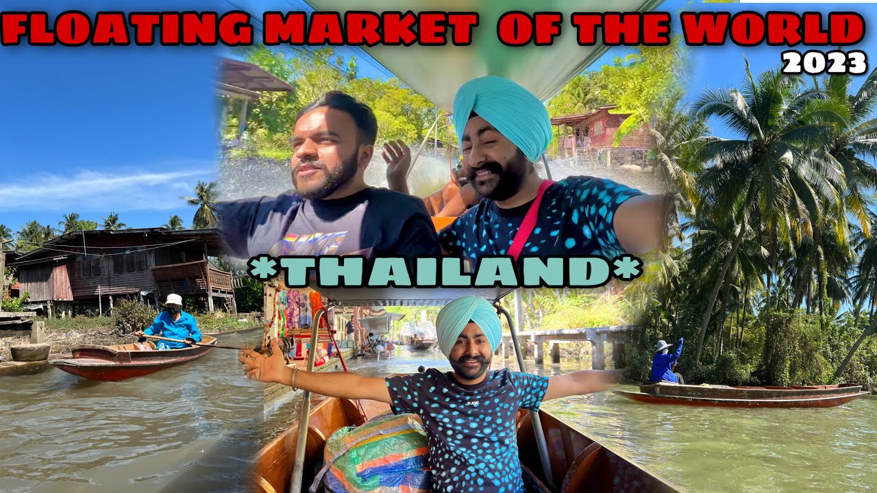 FLOATING MARKET BANGKOK 2023 4K😍 FLOATING MARKET BANGKOK PRICE 🥺 ...