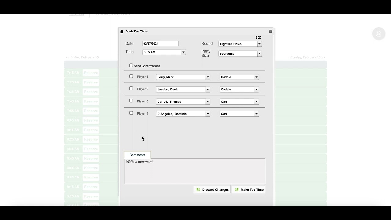 Springhaven Tee Time Tutorial - YouTube