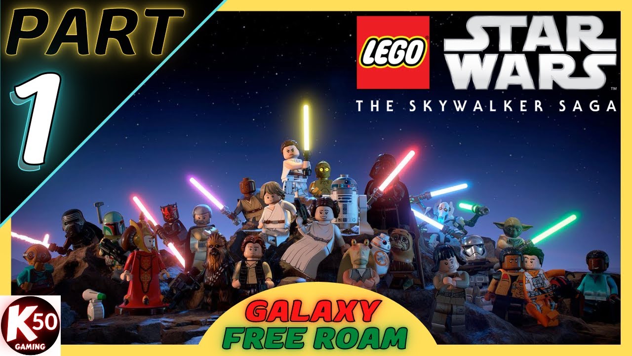 Lego Star Wars: The Skywalker Saga (PS5) / Galaxy Free Roam / Part 1 ...