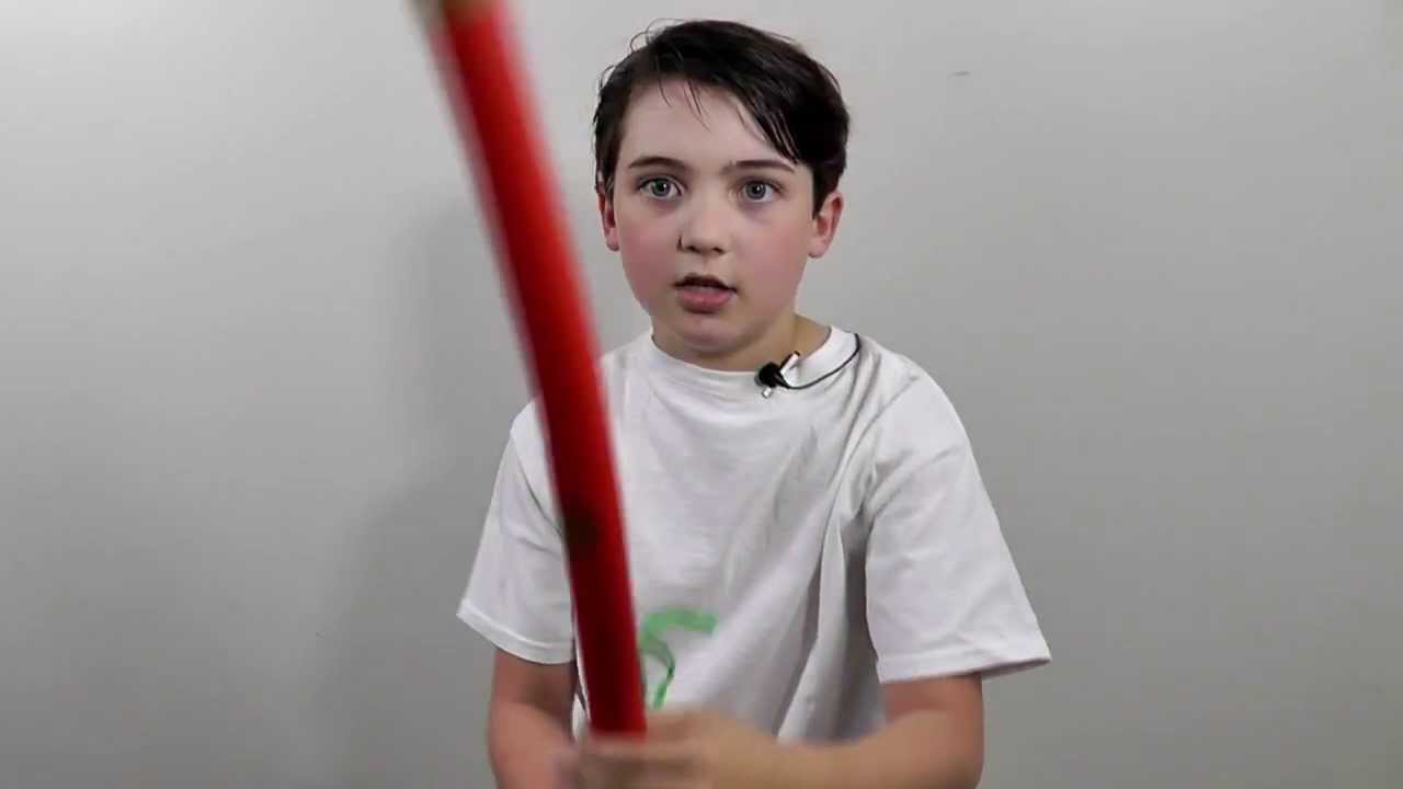 Riley - Plastic sword from Bonkers - Riley toy reviews - YouTube