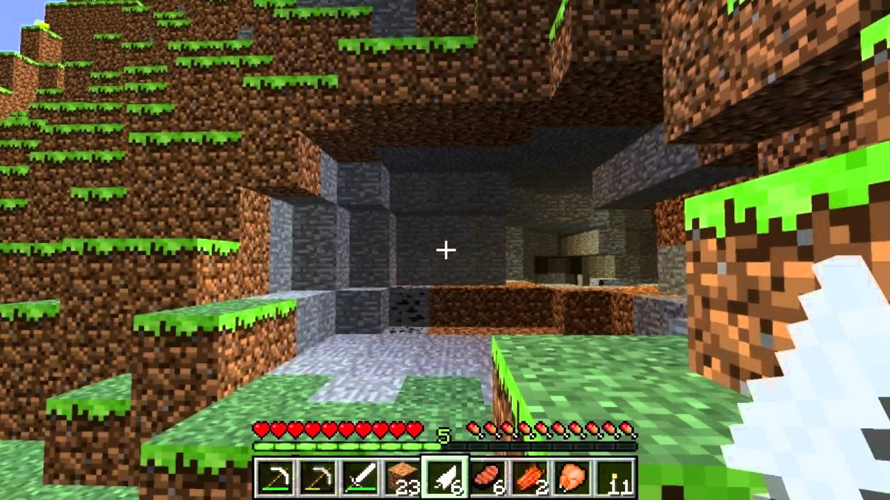 Kids Play Minecraft! ep 12 - Underwater swimming pool?! - YouTube