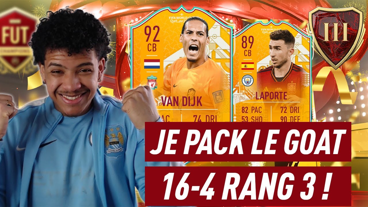 JE PACK LE GOAT DANS MES RÉCOMPENSES FUT CHAMPION ! FIFA 23 ULTIMATE ...