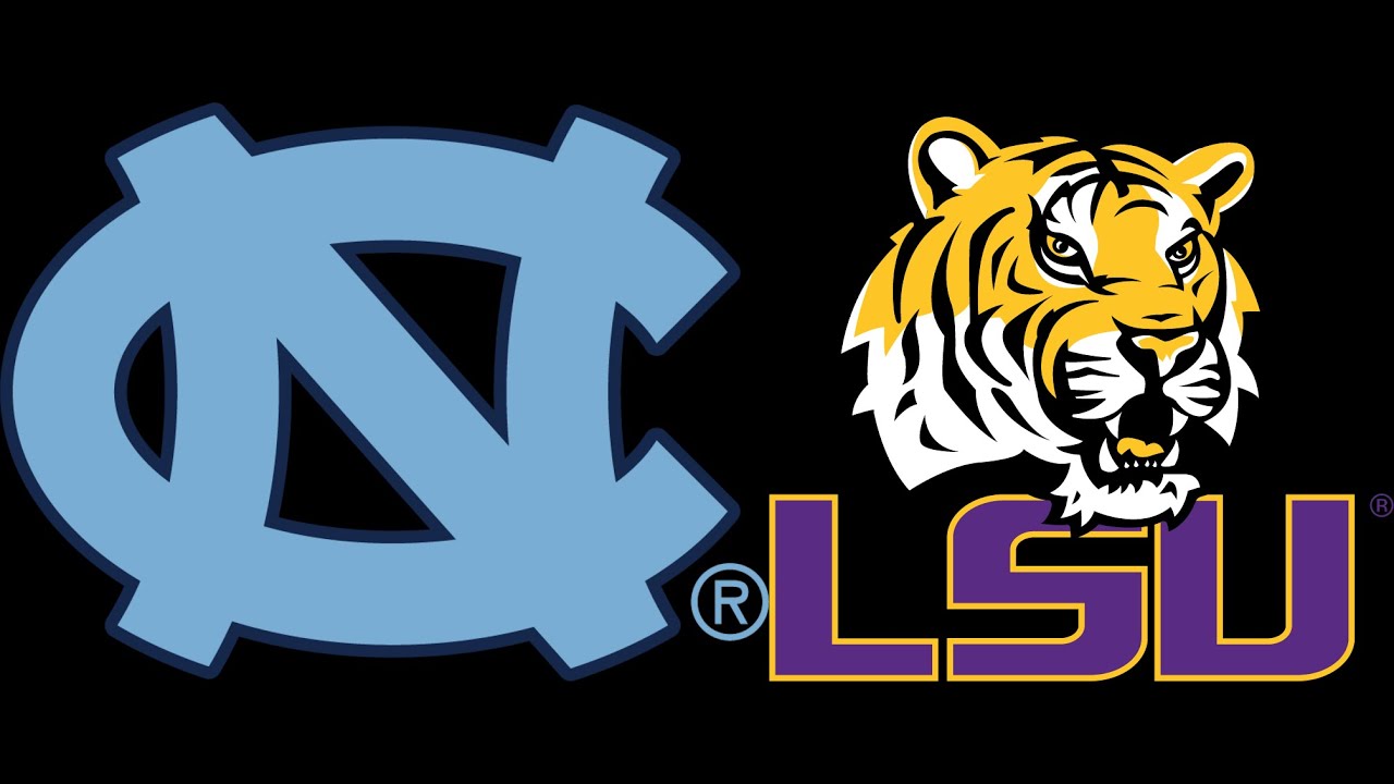 #21 North Carolina vs. #5 LSU: Second Round (Sweet 16) - YouTube