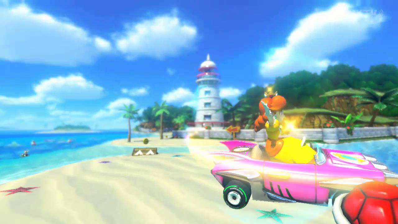 Wii U - Mario Kart 8 - (DS) Cheep Cheep Beach - YouTube