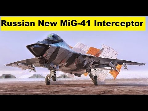 Russian New MiG-41 Supersonic Interceptor Fighter - YouTube