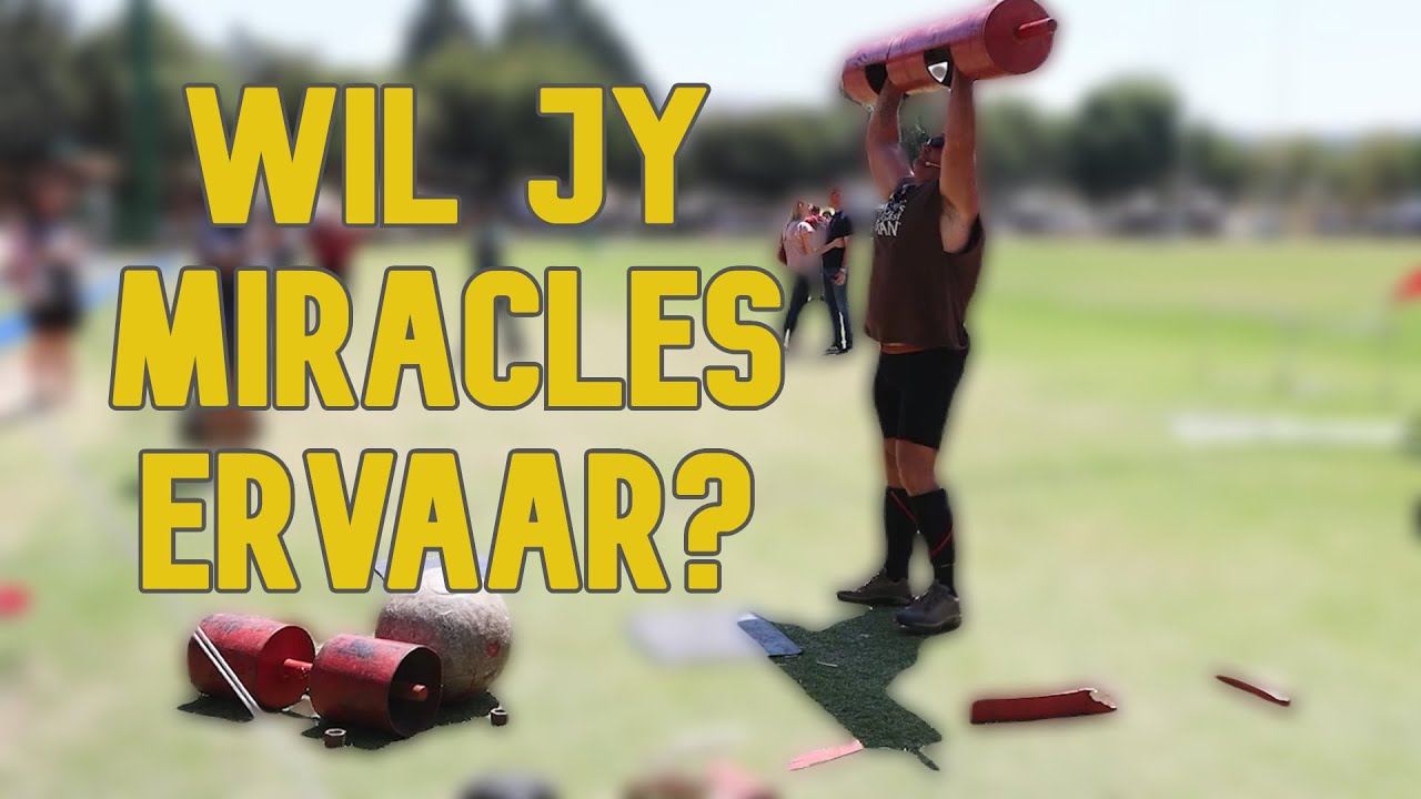 Wil jy miracles ervaar? | Johan Els - YouTube