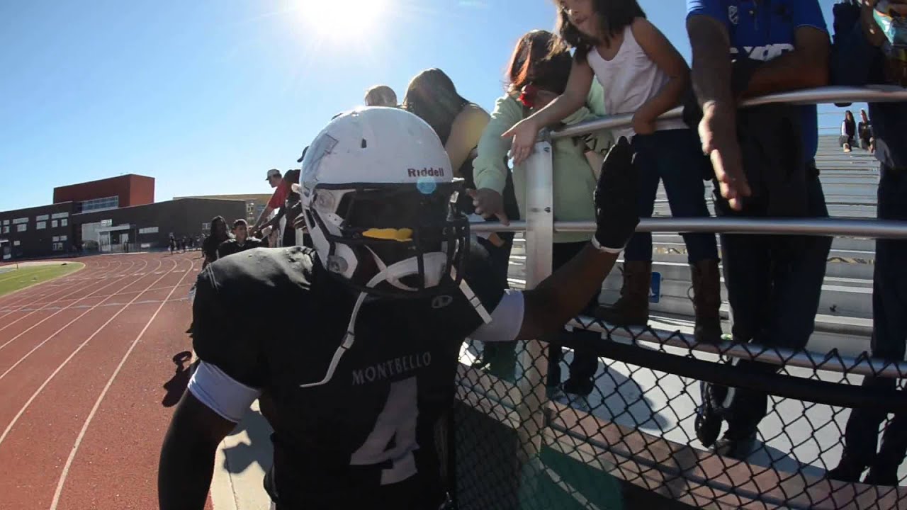 Post Game Interview Jalon Martin Montbello Warriors Football - YouTube