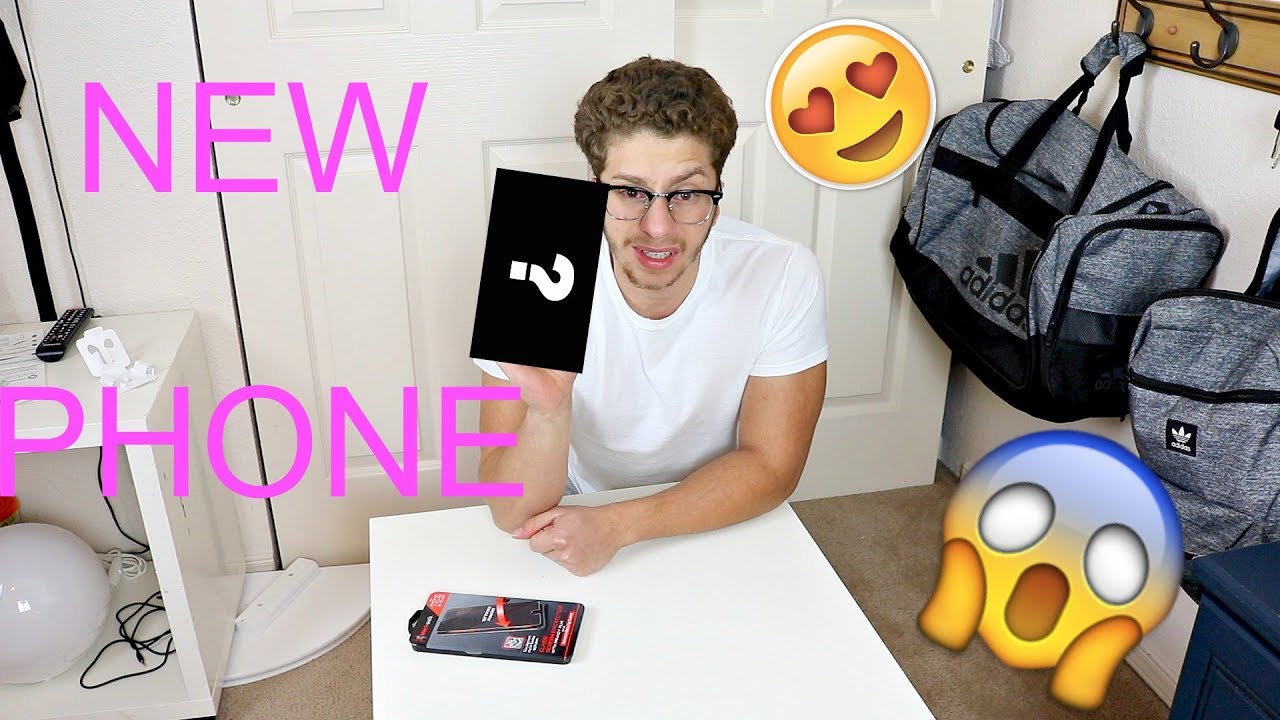I GOT A NEW PHONE!(FINALLY) - YouTube