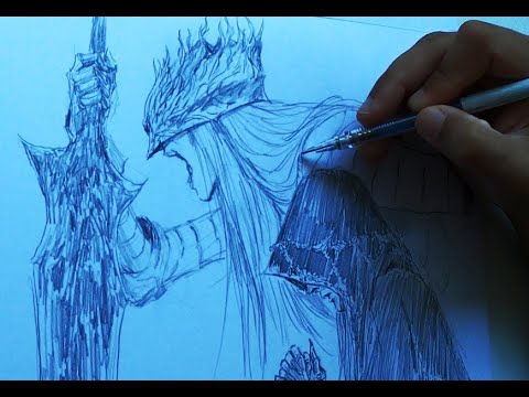 Drawing Lothric & Lorian (Dark Souls 3) - YouTube