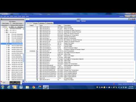 Sharing Data in Johnson Controls Metasys using Global Data Object - YouTube