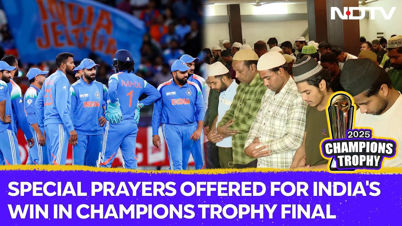 WCC Champions Trophy | Special Prayers Offered For India's Win In ICC ...