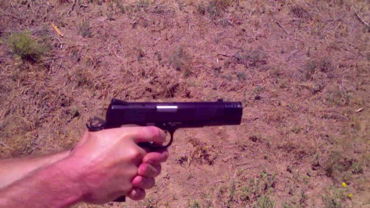 1911 Muzzle brake or No? - YouTube
