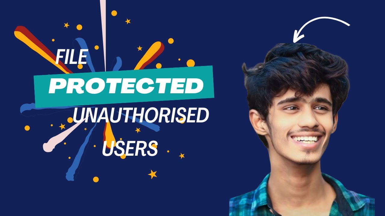 file protected unauthorised users - YouTube