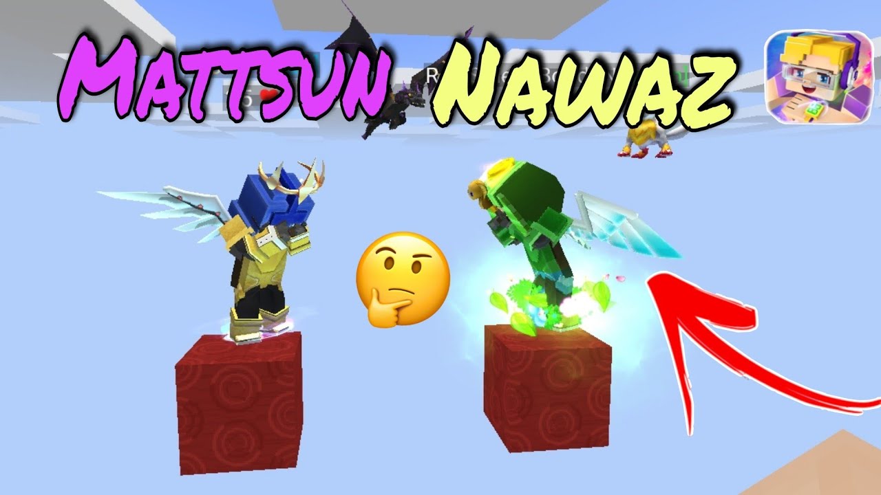 Saving Mattsun or Nawaz in Bedwars !! (Blockman Go) - YouTube