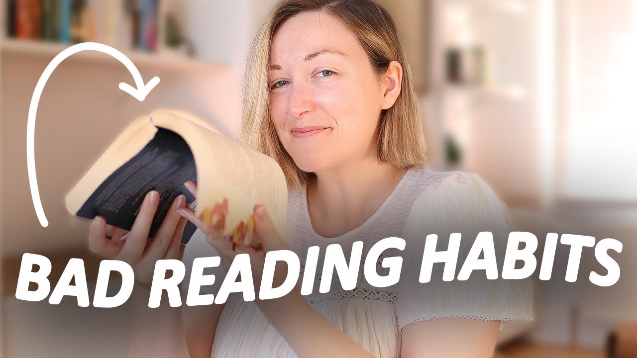 Confessions of a Bookworm: My Bad Reading Habits - YouTube