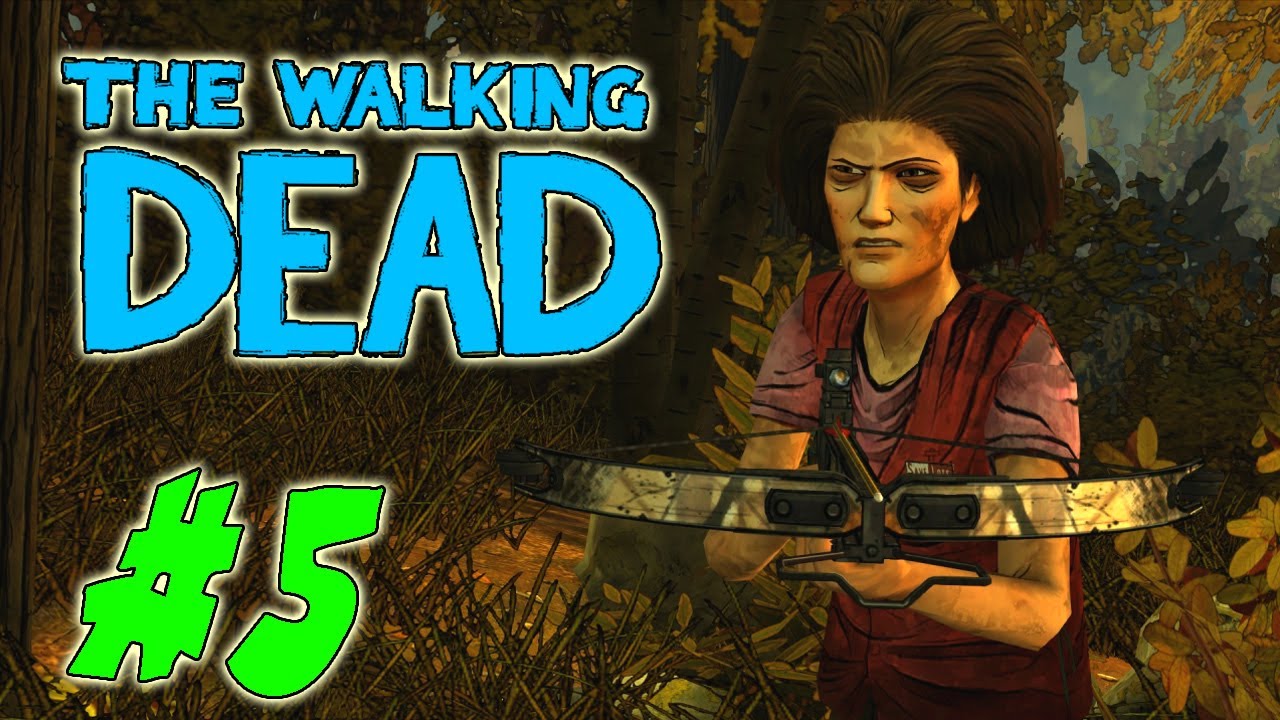 The Walking Dead - CRAZY LADY! #5 (Telltale Games) - YouTube