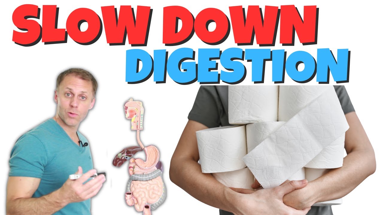 How to Slow Down Digestion - YouTube