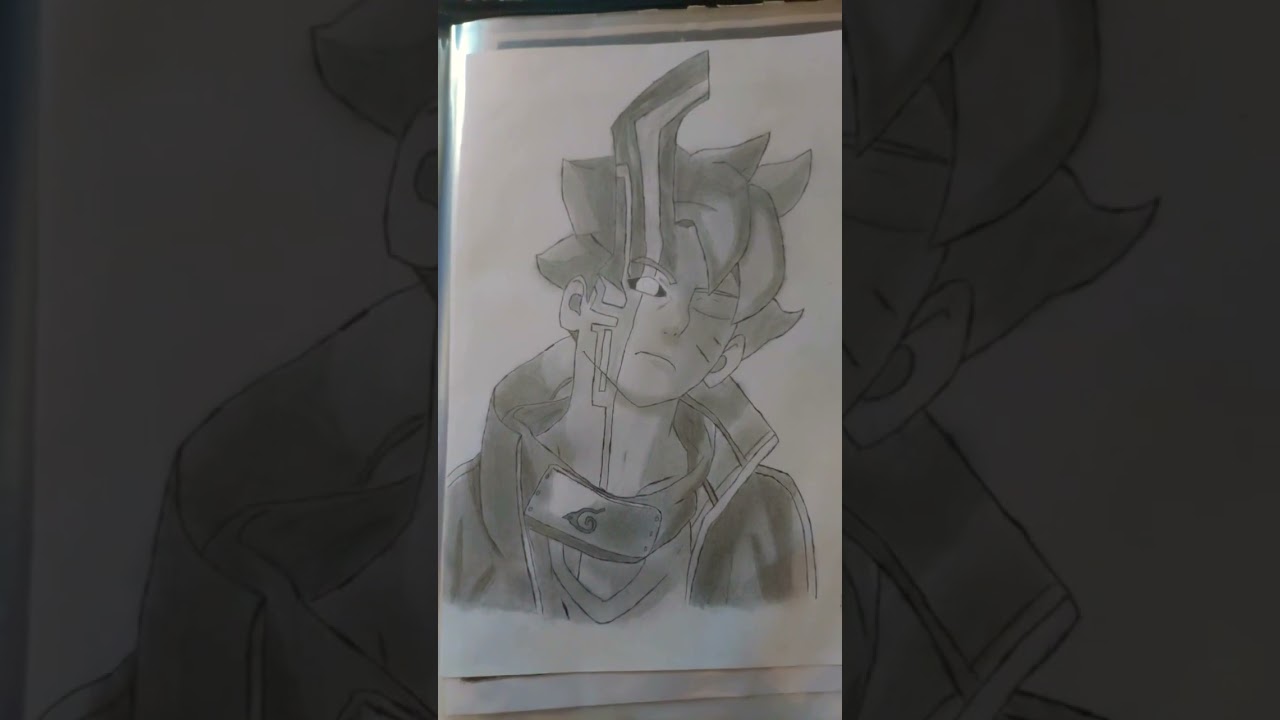 drawing borushiki with pencil - YouTube