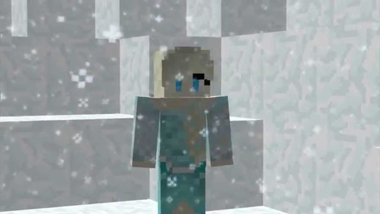 Disney's Frozen "Let It Go" (MINECRAFT) - YouTube