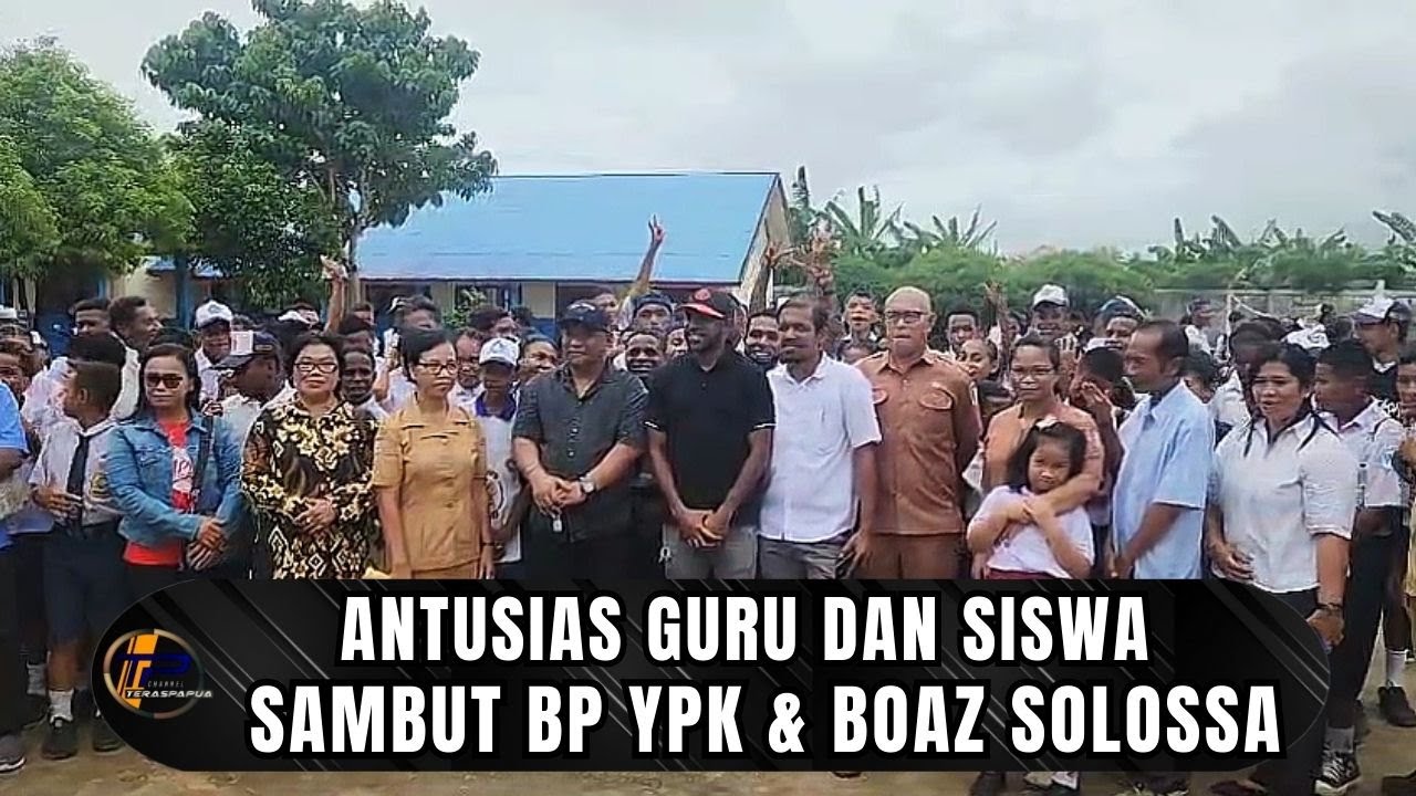 BP YPK GANDENG BOAZ SOLOSSA KE MERAUKE, BERIKAN MOTIVASI BAGI ANAK ...