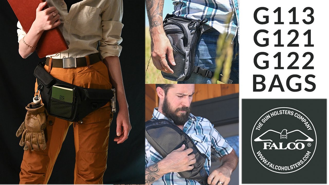 Falco Holsters G113, G122, G121 CCW Bags Review - A Little Bit of ...