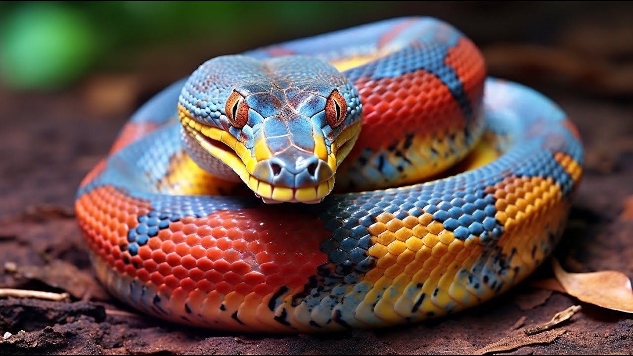 The Most Beautiful Snake In The World - YouTube