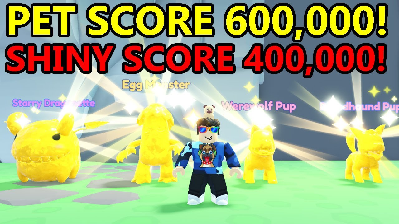 Got My 4th Gold Metallic Pet 600,000 Pet Score And 400,000 Shiny Score ...