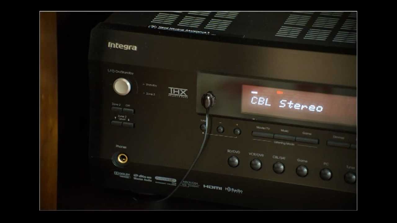 Integra Home Audio Recievers - YouTube