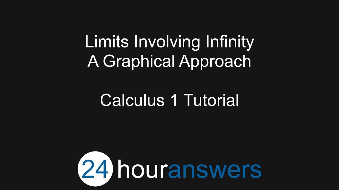 Limits Involving Infinity – Graphical Approach - Calculus 1 ...