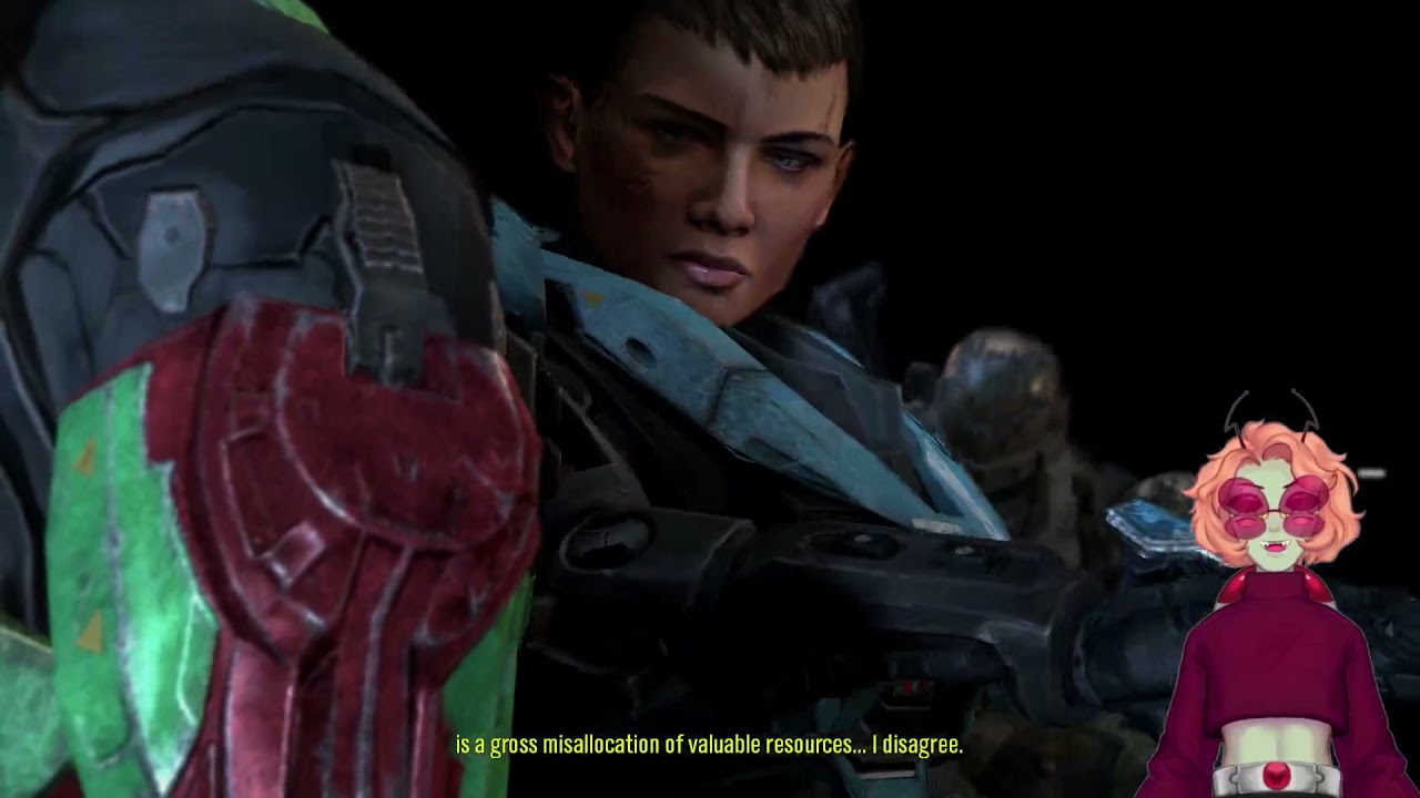 [Vtuber] ALIEN VTUBER PLAYS HALO REACH - YouTube