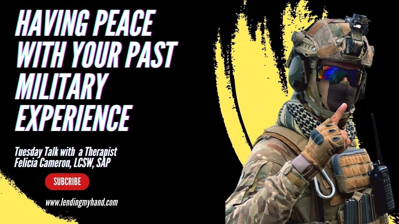 How does counseling help you to have peace with your military career ...