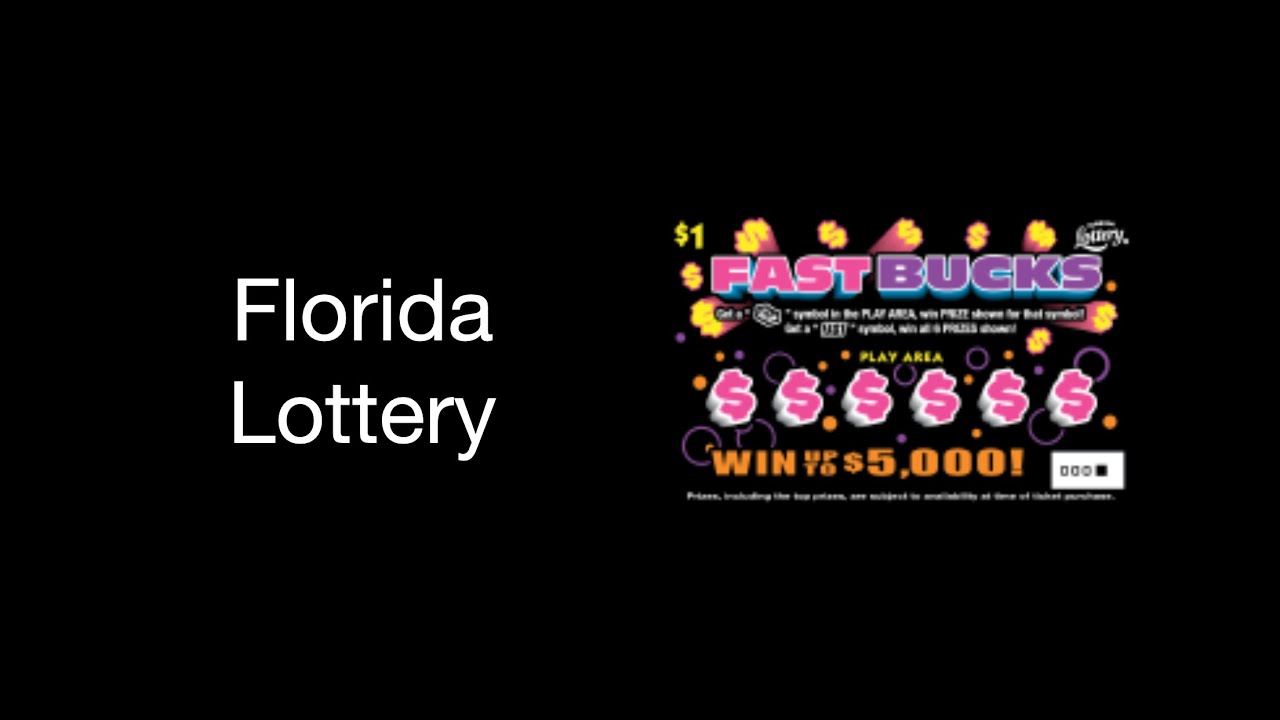 Fast Bucks - Florida Lottery $1 (September 2023) - YouTube