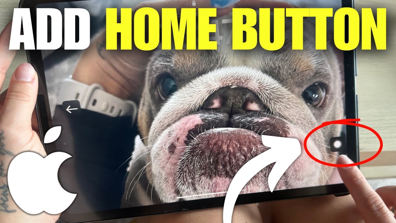 How To Get Virtual Home Button on iPad Screen - YouTube