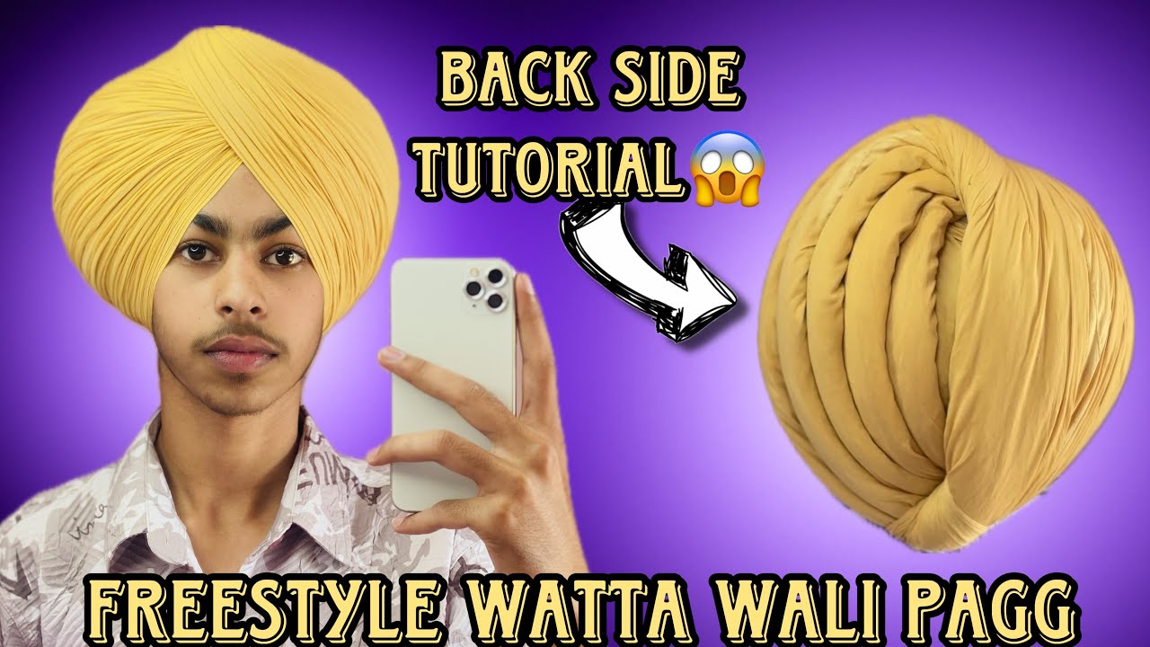 Freestyle pagg | Wattan wali Pagg | Easy Turban Tutorial | - YouTube