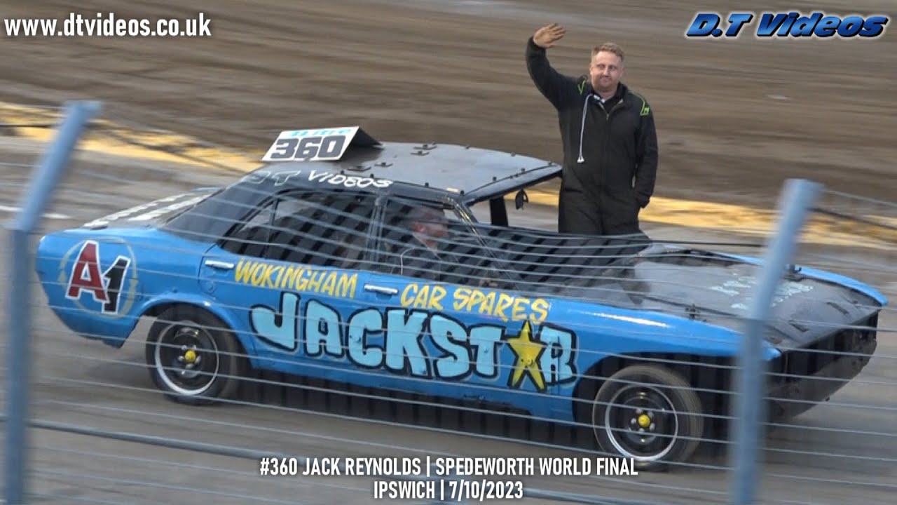 360 Jack Reynolds l | World Final Banger Racing | Ipswich | In Car ...